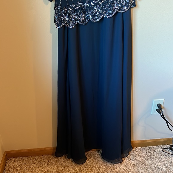 J Kara | Dresses | Brand New Navy Jkara Beaded Sequin Dress | Poshmark